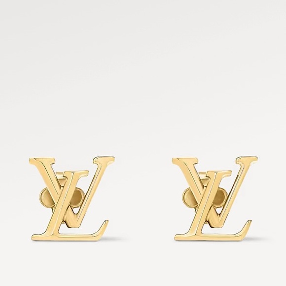 Louis Vuitton | Jewelry | Nwt Authentic Louis Vuitton Iconic Gold Stud ...